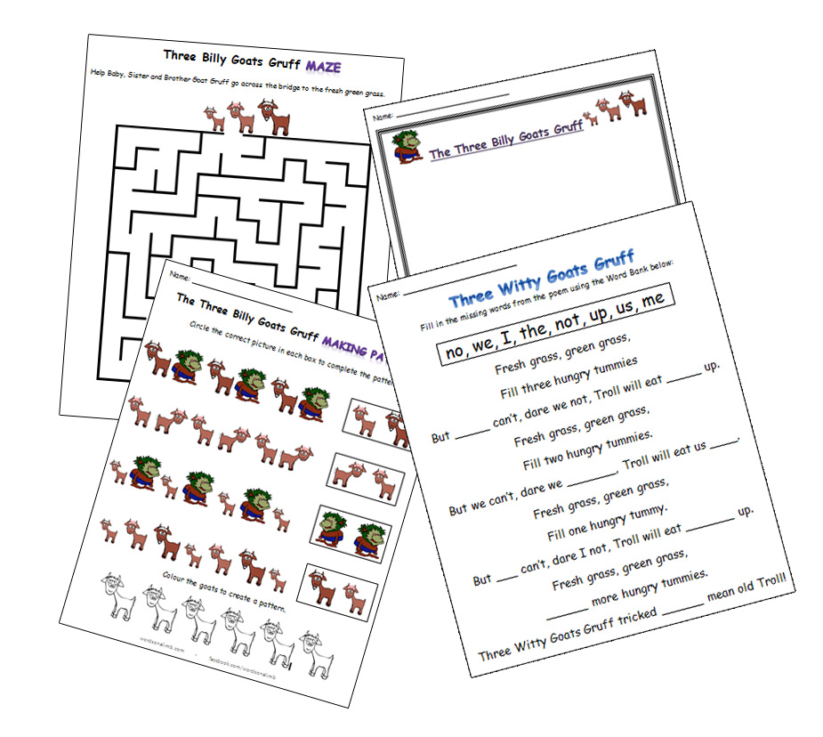 Three Witty Goats Gruff | Words On A Limb